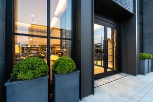 Entrada do alojamento