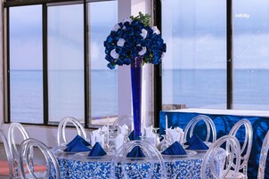 Área externa para casamento