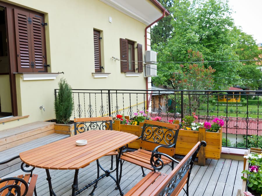 Casa de Férias Exclusiva, 3 quartos, terraço | Terraço/pátio interior