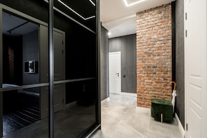 Design Apartment (Sverdlova Street 24) | 1 quarto, lençóis de algodão egípcio, roupa de alta qualidade 