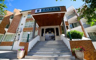 Entrada do alojamento