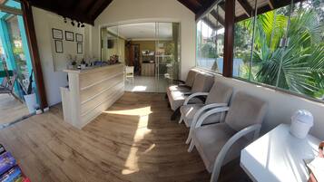 Sala de estar do lobby
