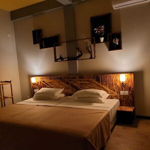 1 quarto, roupas de cama premium, frigobar, cofres nos quartos