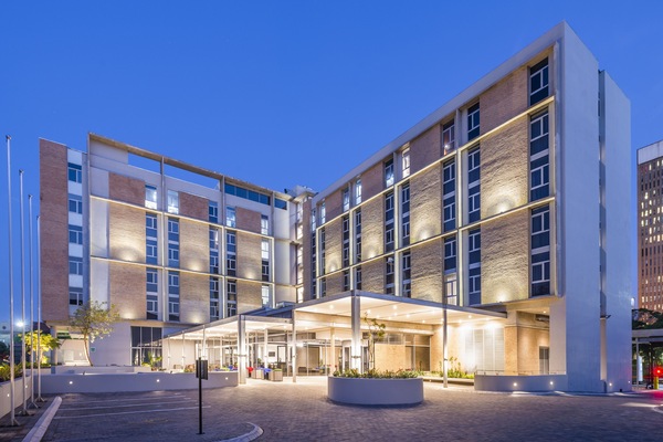 Área externa para banquete