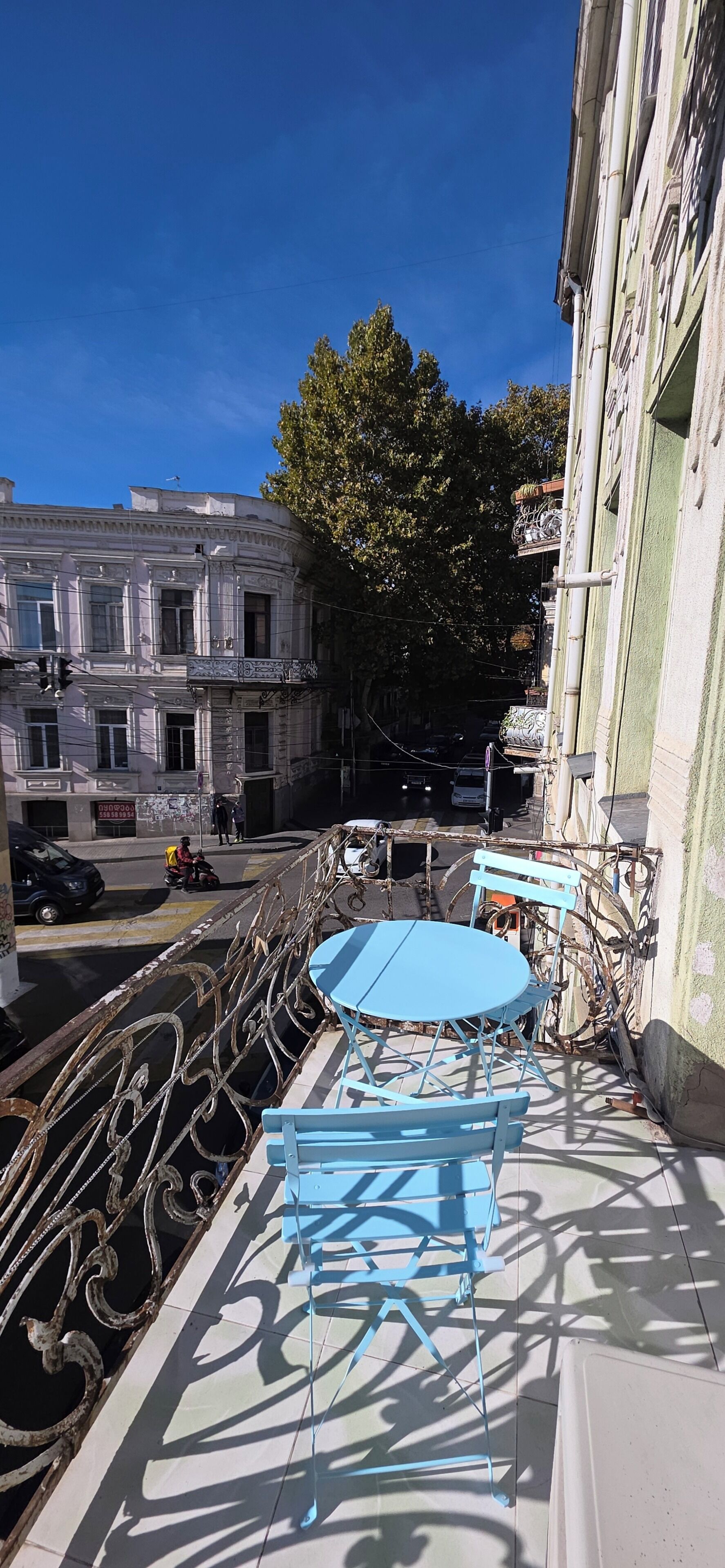 Apartamento Deluxe, 1 quarto, não fumadores, Vista para a cidade | Varanda