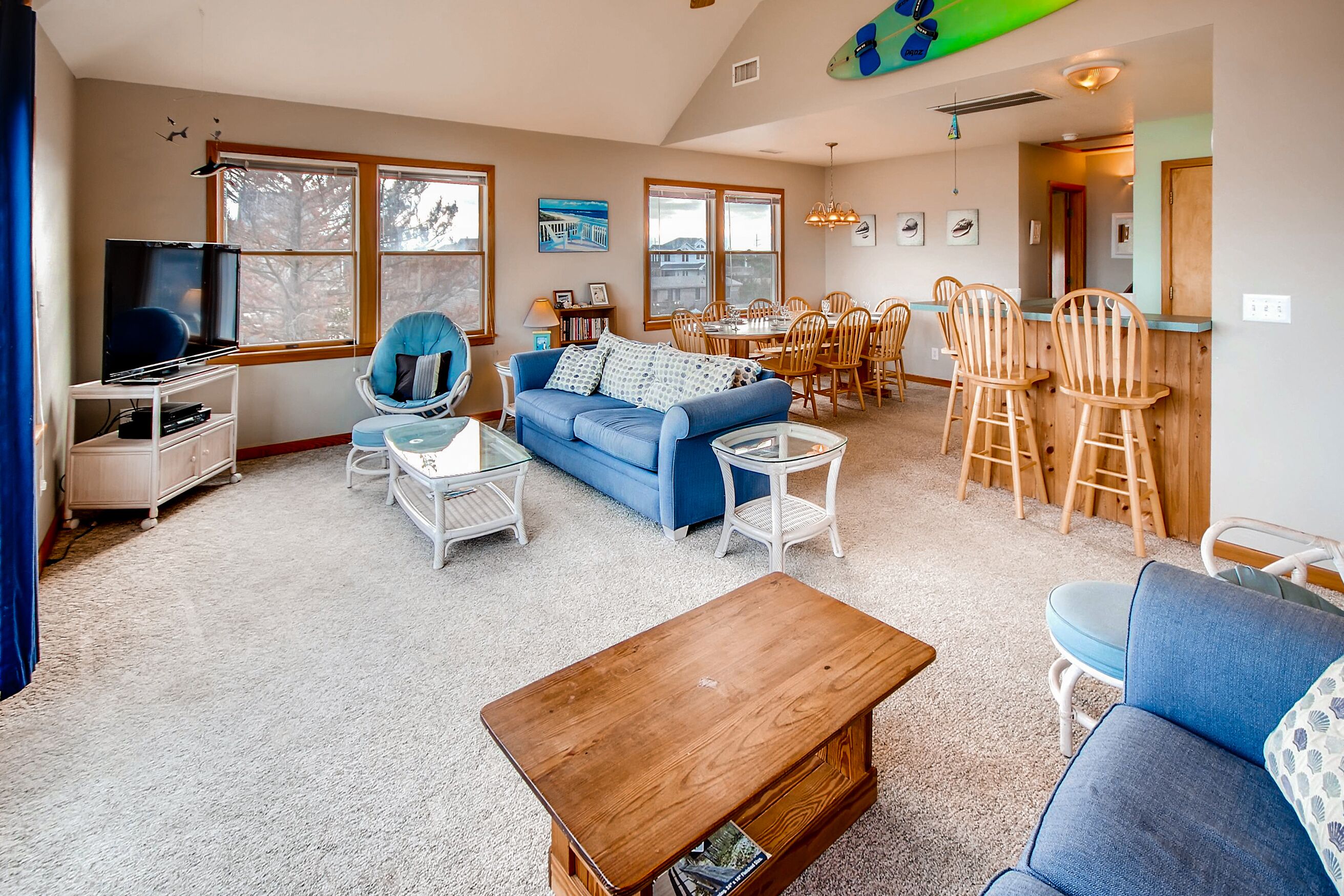 Vista Al Mar Seductora, Avon-walk To Beach, Piscina Cubierta, Bañera De Hidromasaje, Gamerm, Se Admiten Perros - Outer Banks, NC