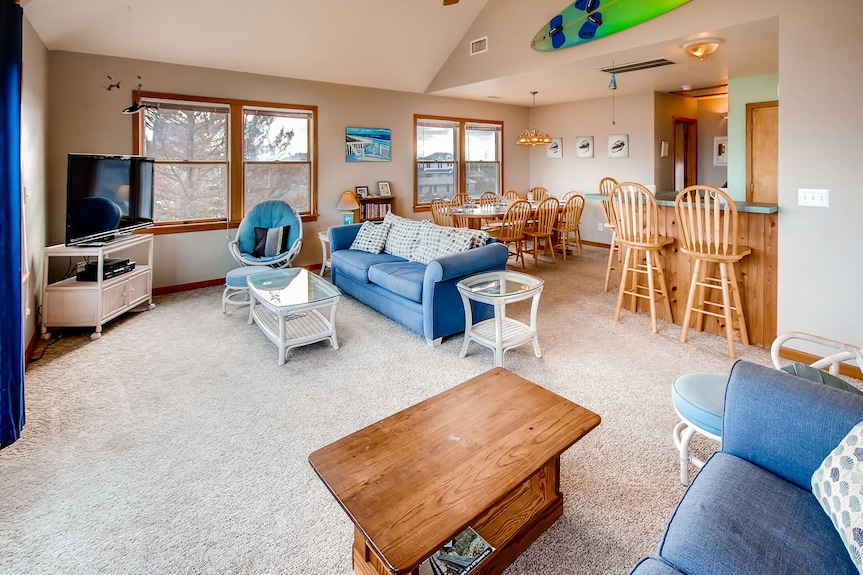 Vista Al Mar Seductora, Avon-walk To Beach, Piscina Cubierta, Bañera De Hidromasaje, Gamerm, Se Admiten Perros - Outer Banks, NC