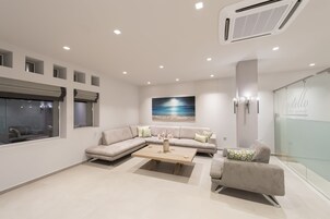 Sala de estar do lobby