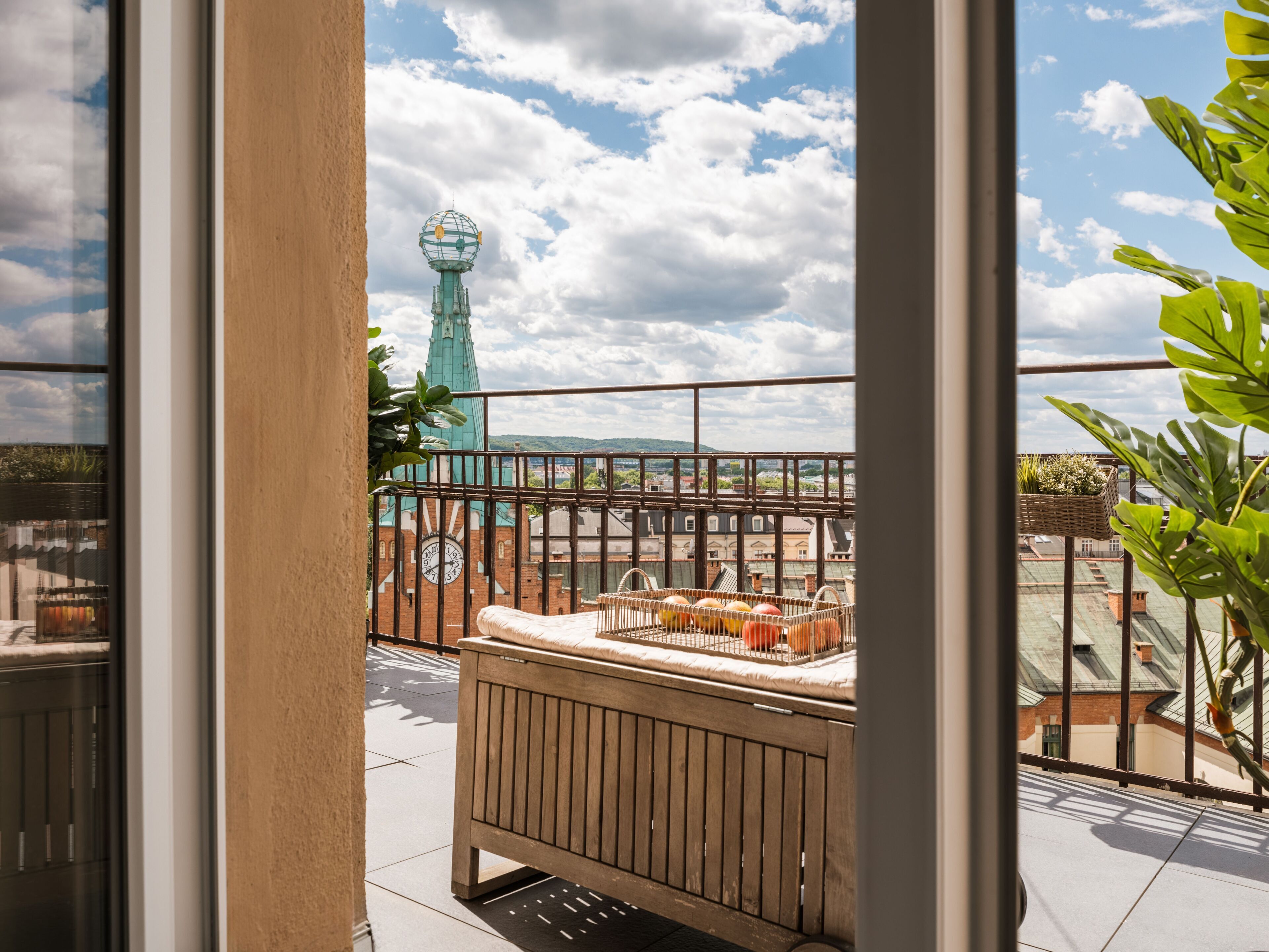 Iconic Sunset Penthouse 115 sqm (Rynek Kleparski 4 Street) | Terraço/pátio