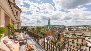 Iconic Sunset Penthouse 115 sqm (Rynek Kleparski 4 Street) | Terraço/pátio