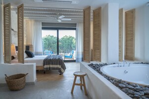 Quarto Deluxe | Lençóis de algodão egípcio, roupa de alta qualidade 