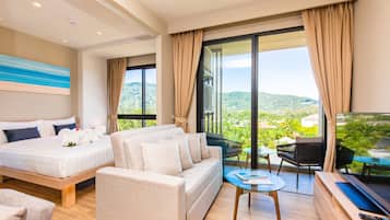 Deluxe Suite Double | 1 quarto, roupas de cama premium, cofres nos quartos, cortinas blackout