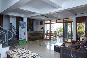 Sala de estar do lobby