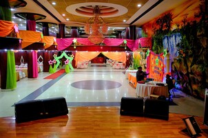 Área para festas de aniversário