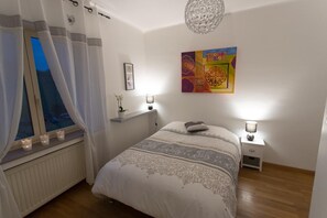 1 quarto, roupas de cama premium, individualmente decorados