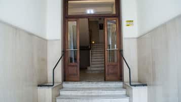 Entrada do alojamento