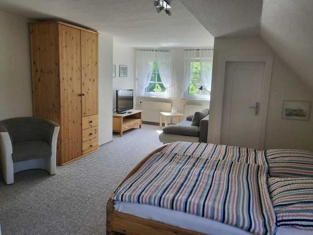 Ferienzimmer Gartenblick - Fischerhaus Pension - Neustrelitz