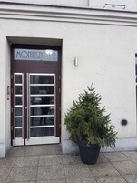 Entrada do alojamento