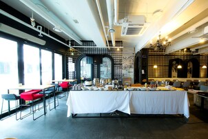 3 restaurantes, cozinha de fusão 