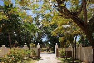 Entrada da propriedade