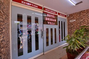 Entrada do alojamento