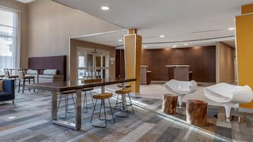 Sala de estar do lobby