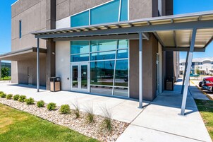 Entrada do alojamento