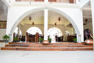 Entrada do alojamento