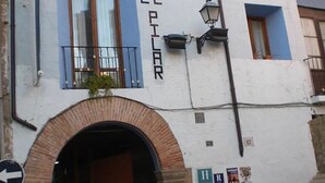 Entrada do alojamento