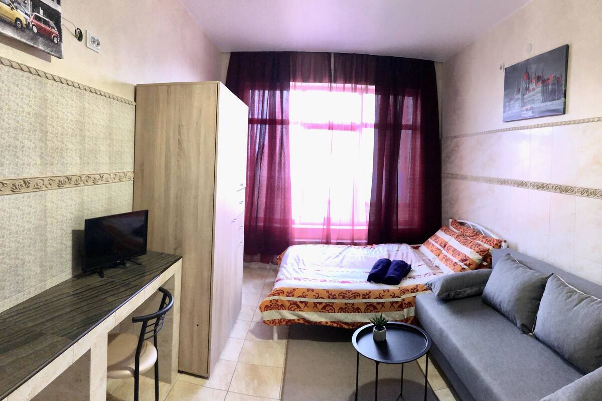 Estúdio | Ferros/tábuas de passar roupa, Wi-Fi de cortesia, roupa de cama