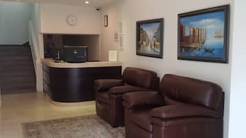 Sala de estar do lobby