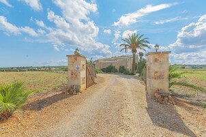 Entrada da propriedade