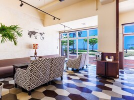 Sala de estar do lobby