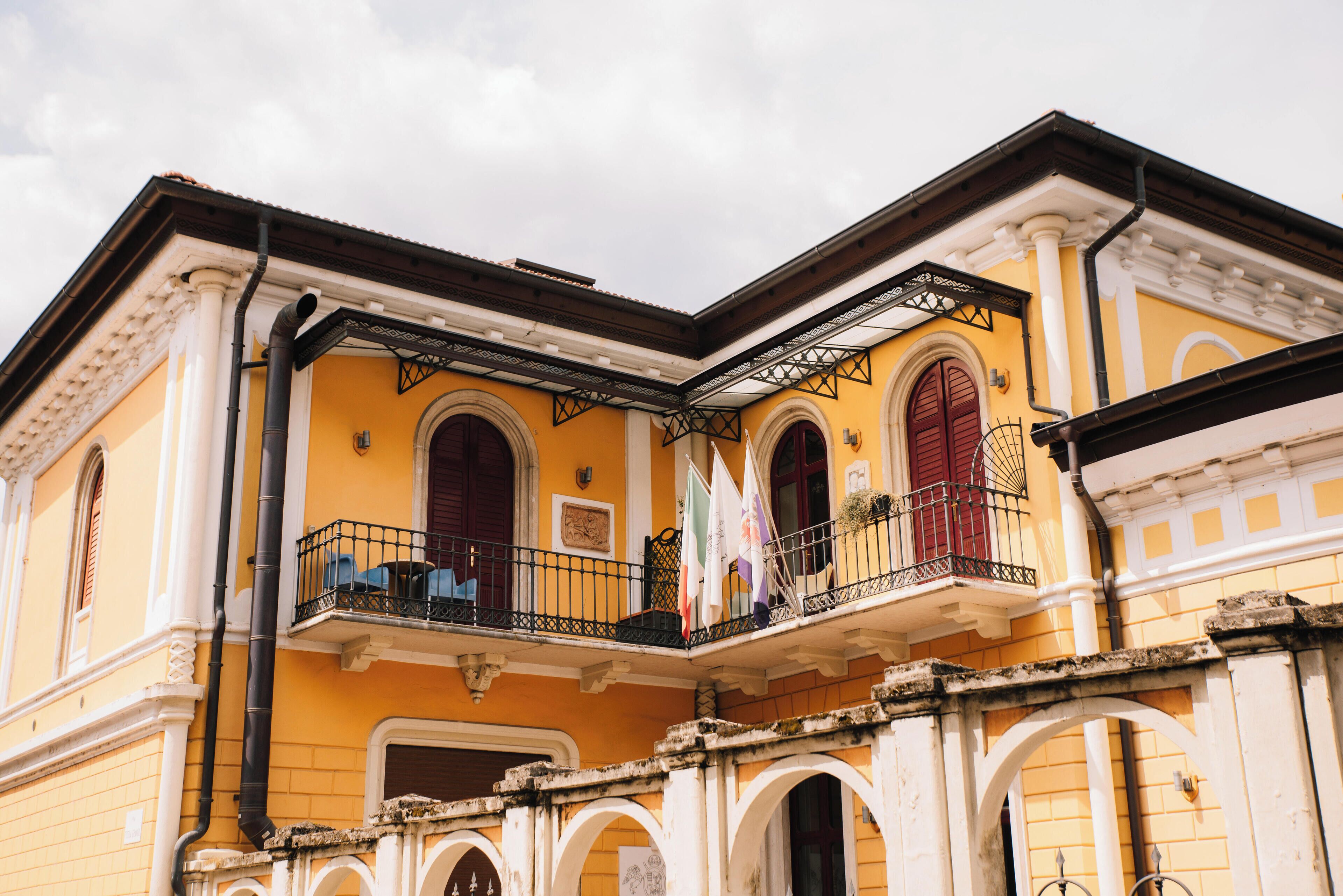 Fachada da propriedade