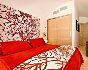 Vila, 2 quartos, para não fumantes, vista para o mar | 3 quartos, Wi-Fi de cortesia, roupa de cama