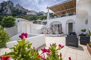 Terraço no piso superior