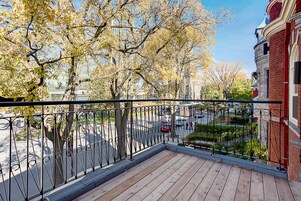 Loft, sacada, vista para a cidade (206) | Sacada