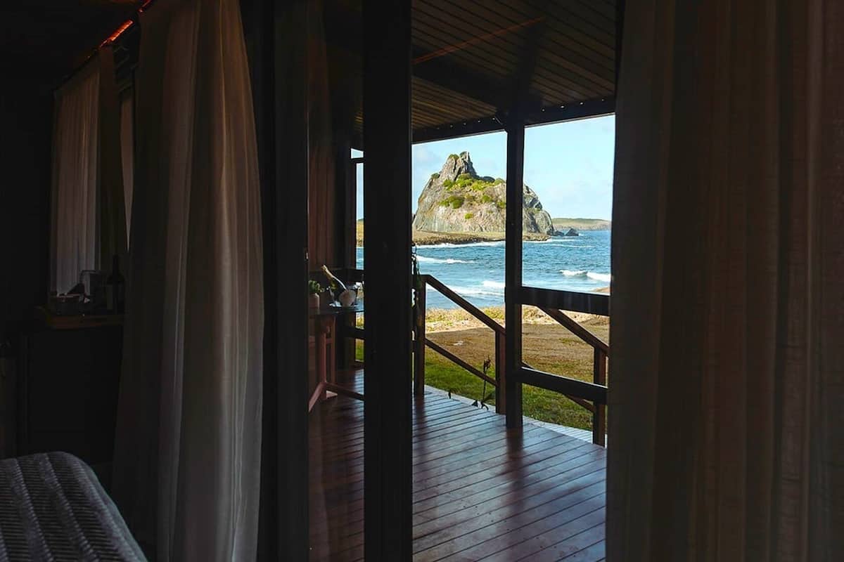 Suite, casa de banho anexa, vista para o mar | Vista do quarto