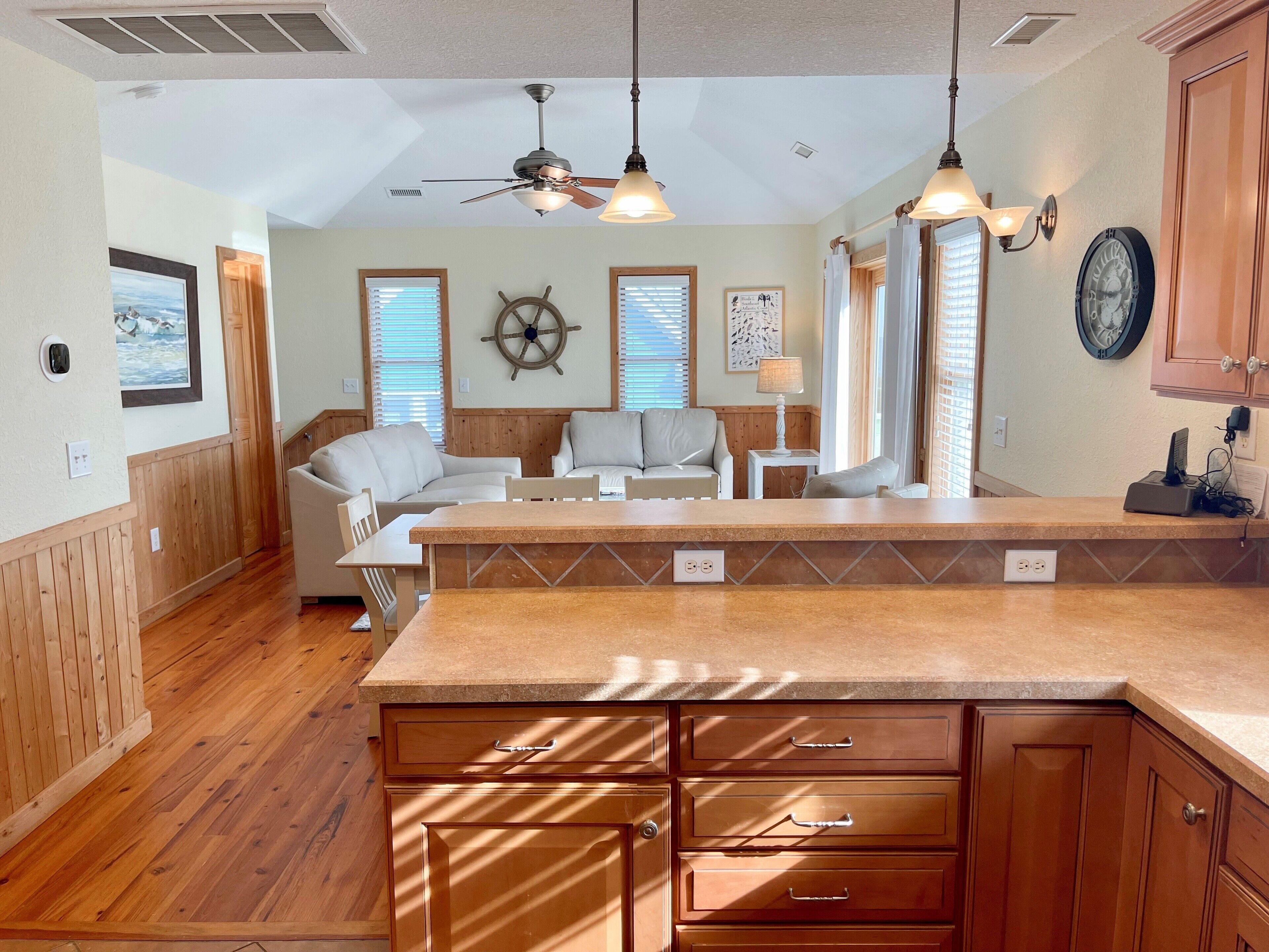 Sailor's Haven：小さな運河沿いのウォーターフロントの家。 素晴らしい景色。 - オクラコーク, NC