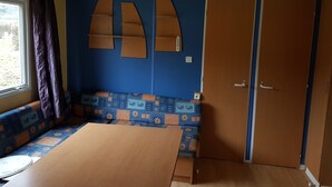 Casa Móvel | 2 quartos, cortinas/cortinados opacos 