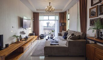 3 Bedrooms Villa | Sala de estar | Smart TV, DVD player