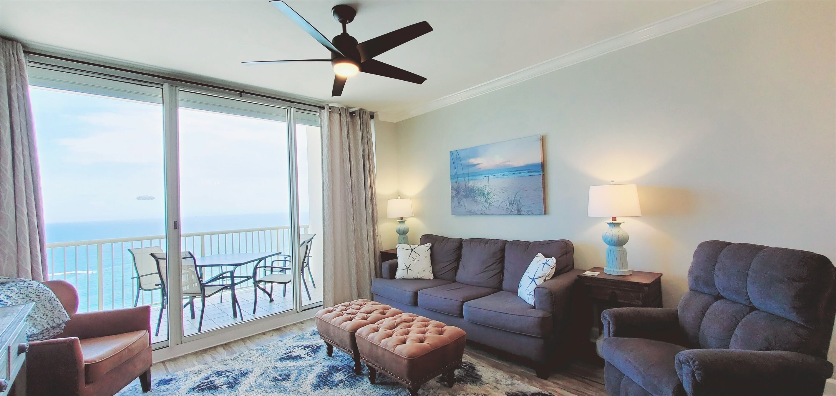 Beach Club A1507 King/Qn/Sleeper Direct Gulf View-On Beach! - WIFI -TV ...