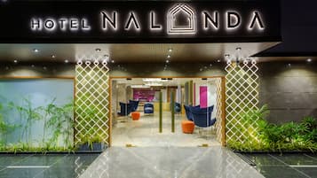 Entrada do alojamento