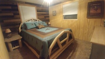 Cabana de Madeira Familiar | Com decoração personalizada, com mobília individualizada