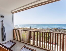 Quarto Duplo Exclusivo, vista para o mar | Terraço/pátio interior