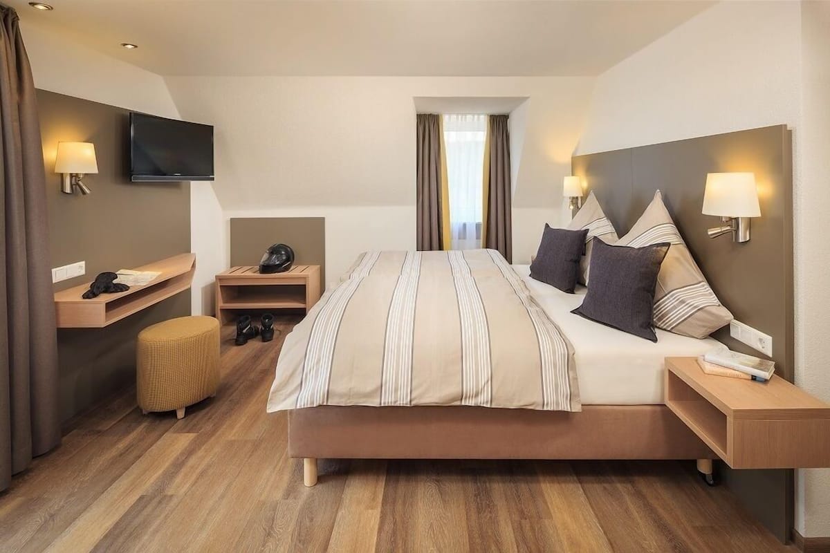 Quarto Duplo | Minibar, cofre no quarto, secretária, quartos insonorizados 