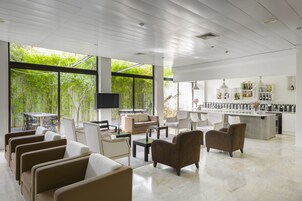 Sala de estar do lobby