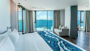 Suite Executiva, 1 cama king-size, vista para o oceano (with Free Airport Transfer) | Vista do quarto