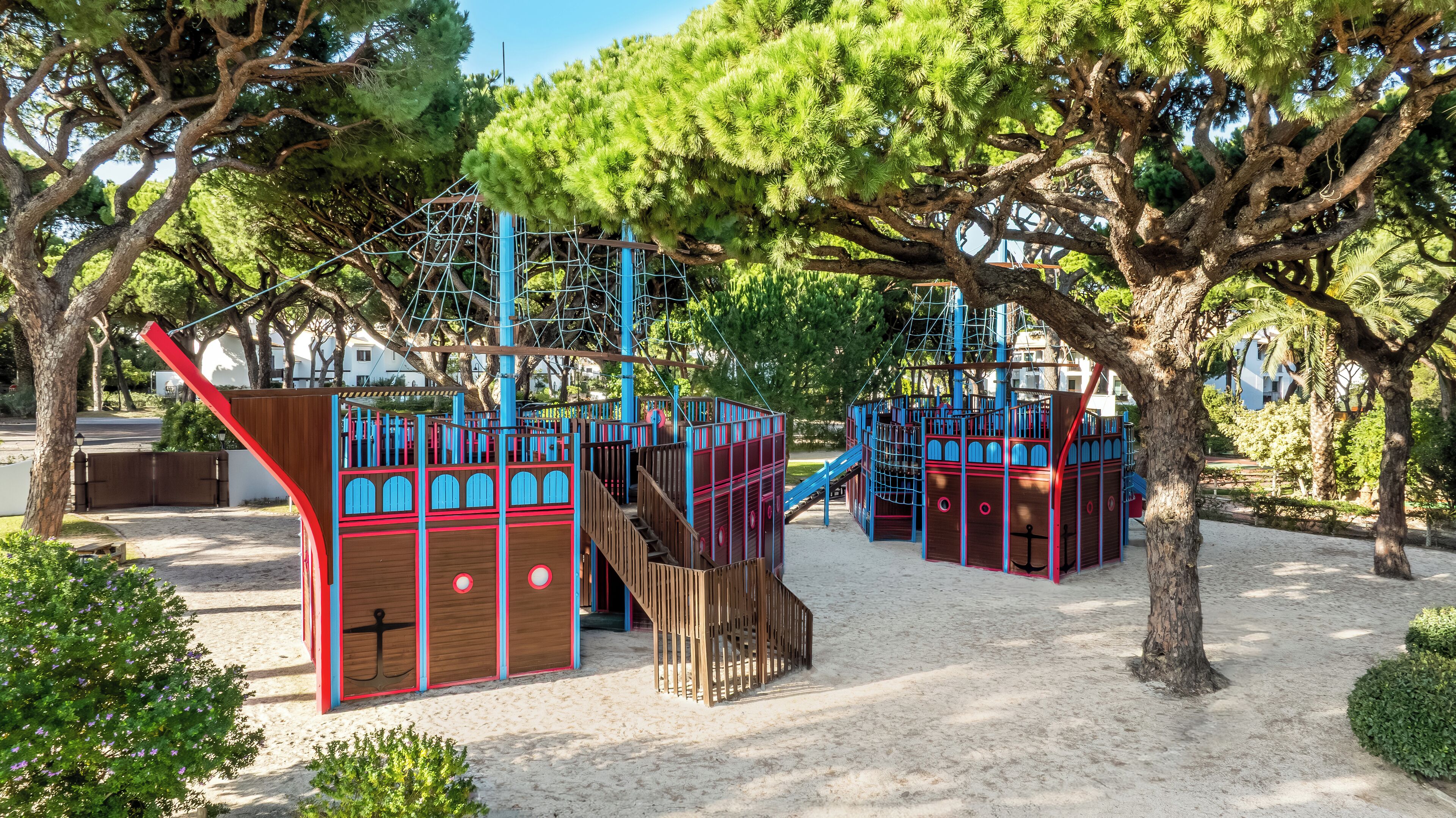 Área de recreio para crianças (ao ar livre)