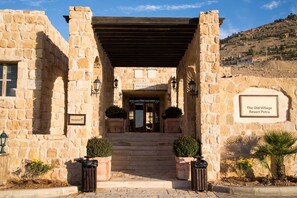 Entrada do alojamento